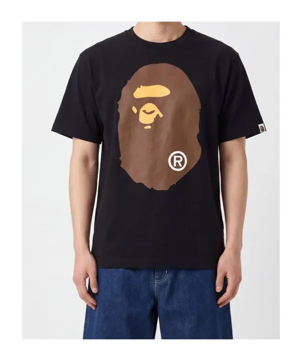 A BATHING APE Big Ape Head Print T-shirt