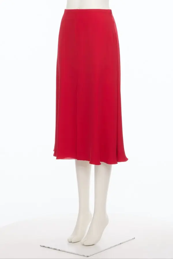 Valentino Garavani Pleated Midi Skirt