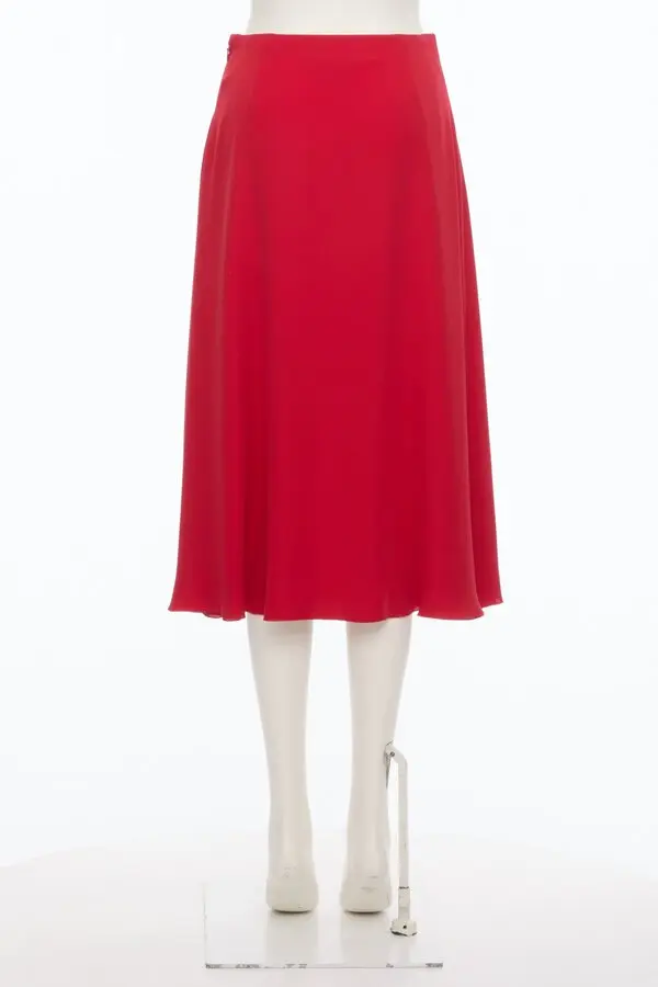 Valentino Garavani Pleated Midi Skirt