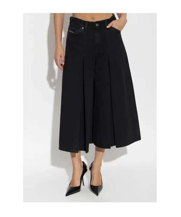 DIESEL® Belt-loop Cropped Jeans