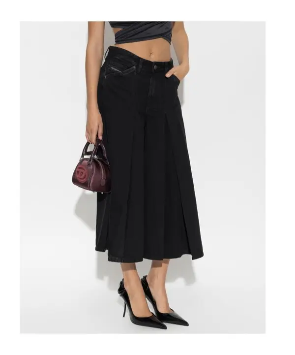 DIESEL® Belt-loop Cropped Jeans