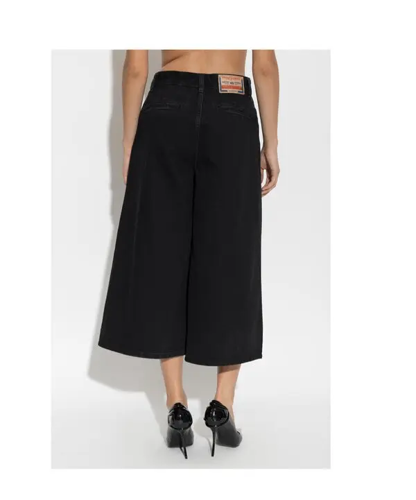 DIESEL® Belt-loop Cropped Jeans
