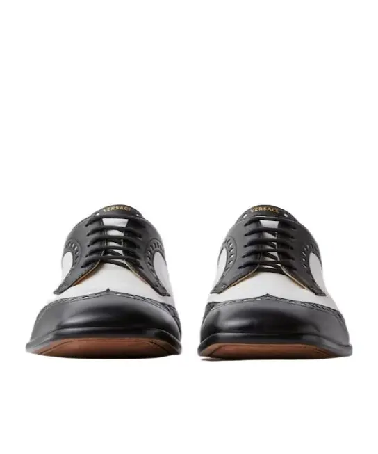Versace Mick Leather Derby Shoes