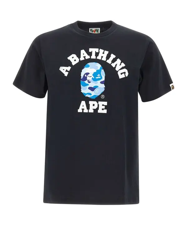 A BATHING APE Abc Camo College T-shirt