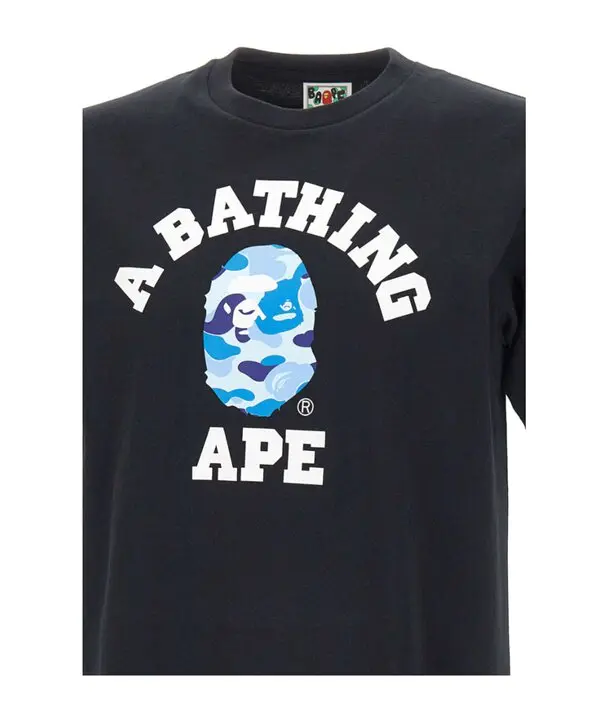 A BATHING APE Abc Camo College T-shirt