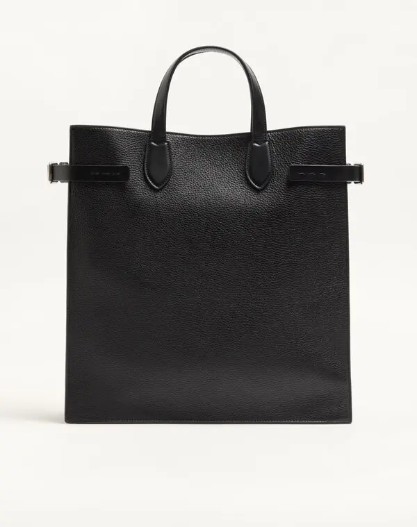 Valentino Garavani Antibes Medium Tote Bag In Grained Leather