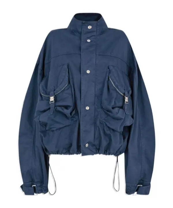 Attico Washed Bomber Jacket