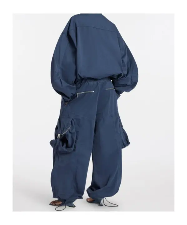 Attico Washed Bomber Jacket