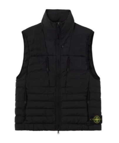 Stone Island Anti-drop Finish Down Vest - Black