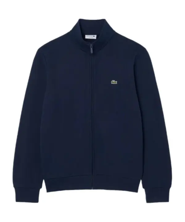 Lacoste Long Sleeve Zip Up Sweatshirt