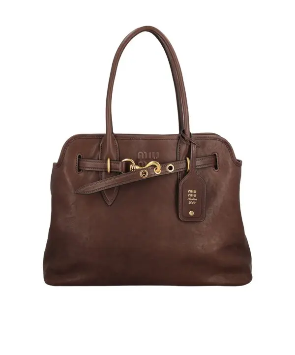 Miu Miu Logo Handbag