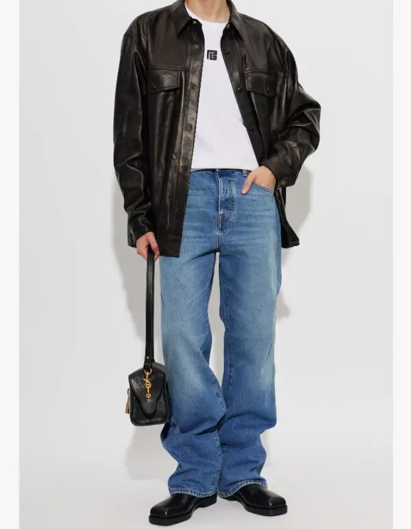 Balmain Harness Ankle Boots