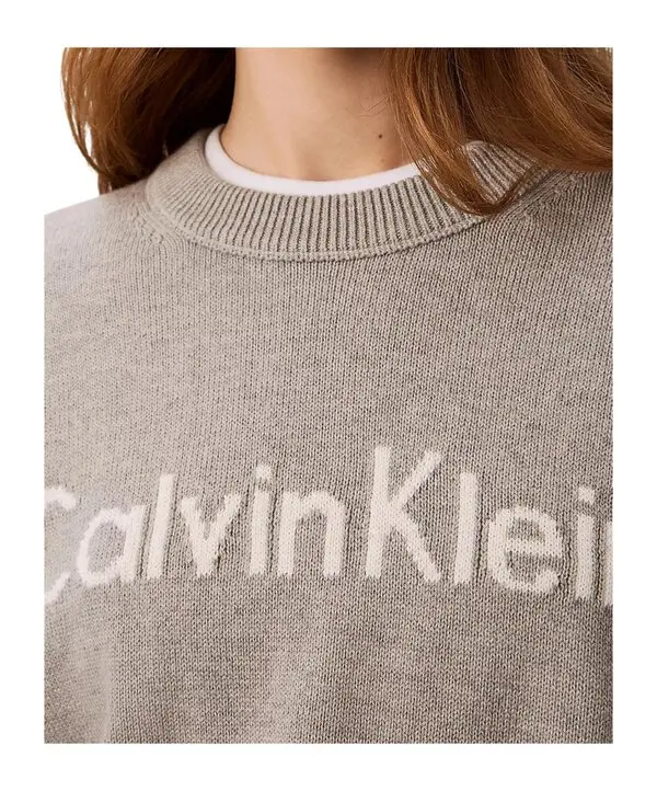 Calvin Klein Logo Graphic Relaxed Jumper