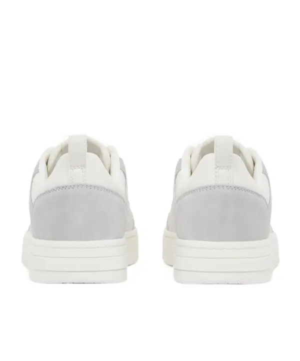 Armani Exchange Sneakers In Suede With All-over Logo And Rubber Sole