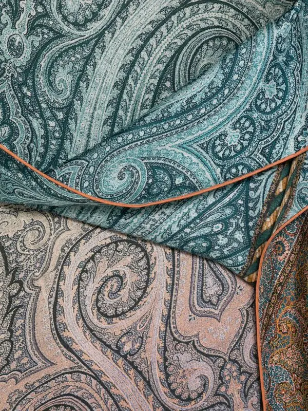 PIERRE-LOUIS MASCIA Paisley-print Scarf