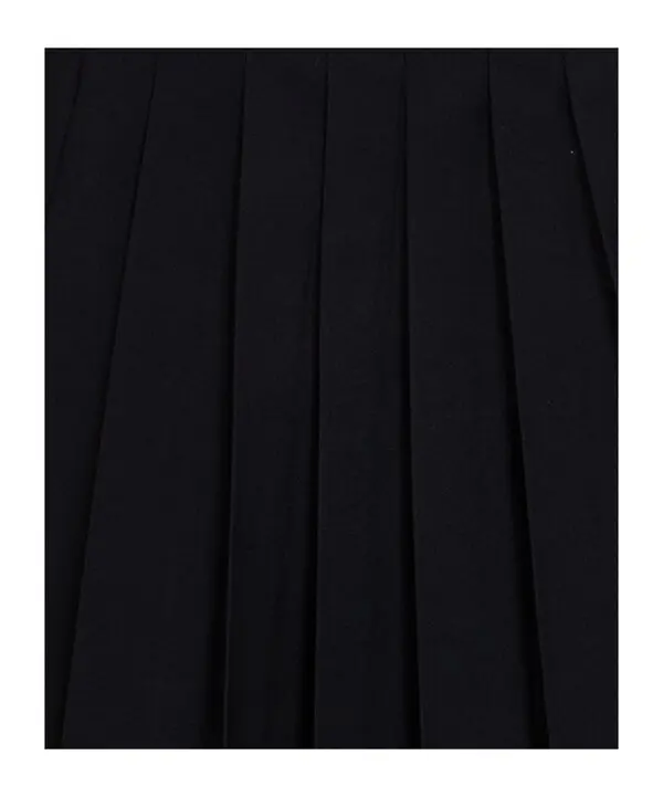 MAISON MARGIELA Pleated Skirt With Raw Edge Hem