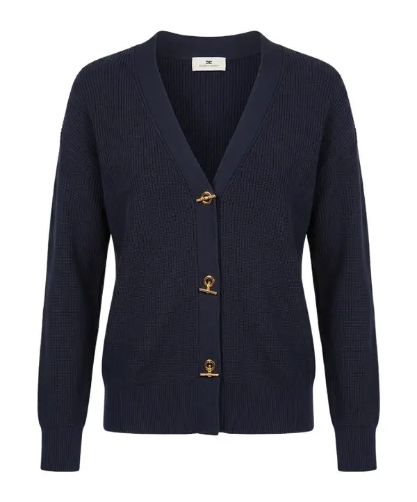 Elisabetta Franchi Long-sleeve Knit Cardigan