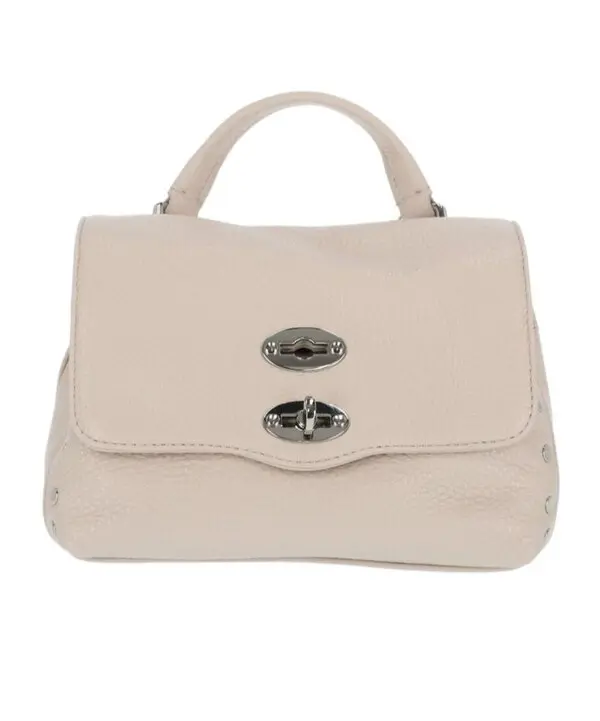 ZANELLATO Stud-detailed Twist-lock Baby Tote Bag - Nude
