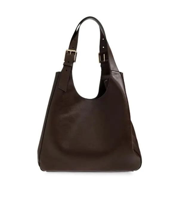 Furla Buckle-detail Leather Shoulder Bag