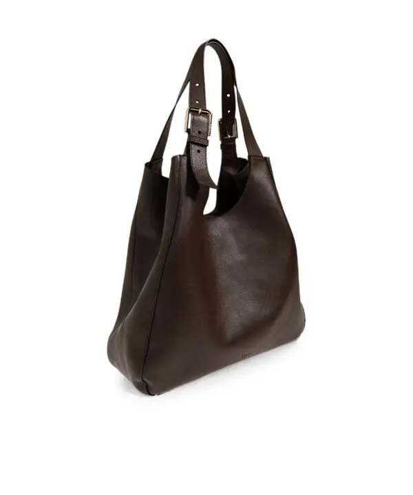 Furla Buckle-detail Leather Shoulder Bag
