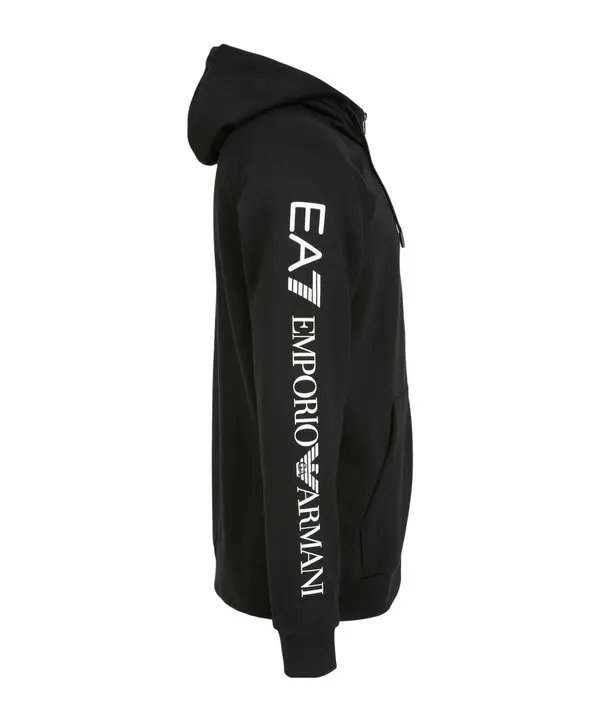 EA7 Hooded Zip-up Sweatshirt