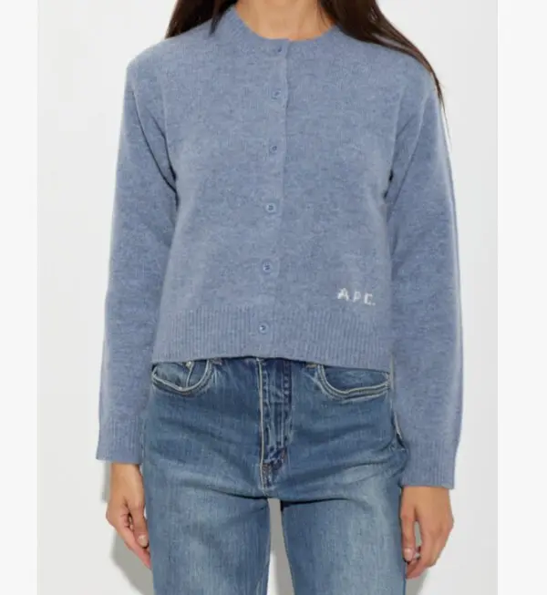 A.p.c. Crew Neck Long-sleeved Knitwear