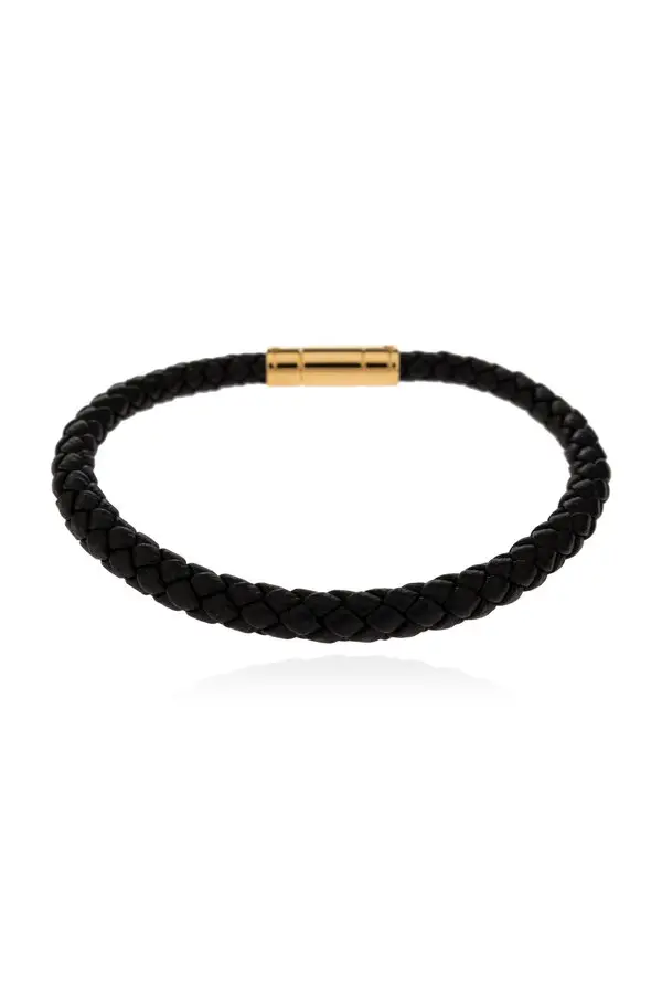 TOM FORD Woven Leather Bracelet