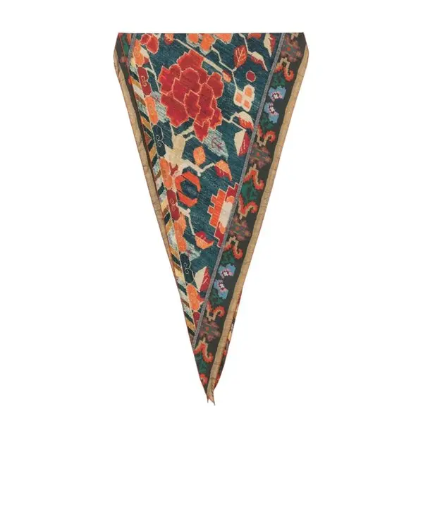 PIERRE-LOUIS MASCIA Floral-print Scarf - Multicolor