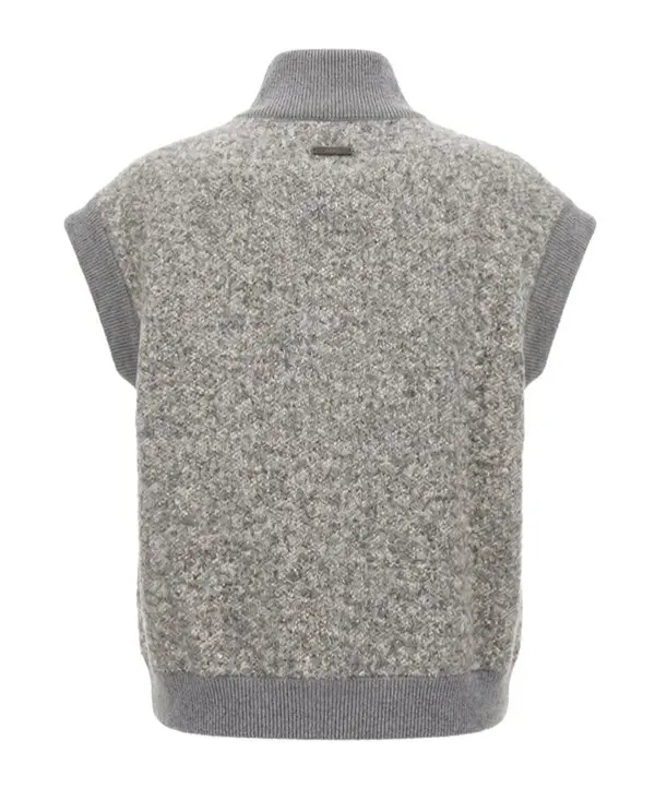 Peserico Sequined Zip-up Gilet