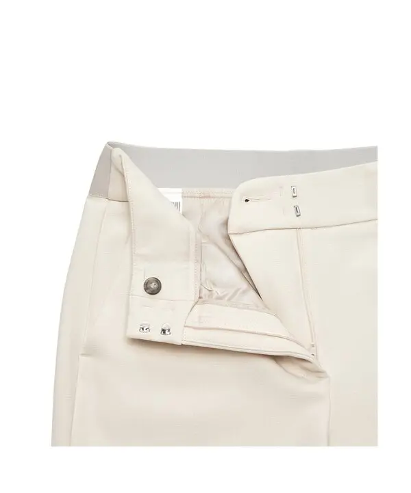 Peserico Mid Rise Cropped Trousers