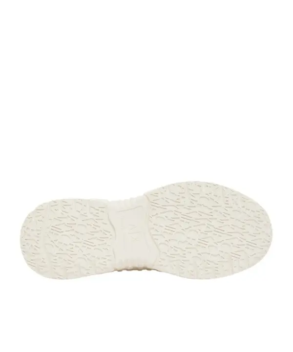 Armani Exchange Sneakers In Mesh And Microsuede
