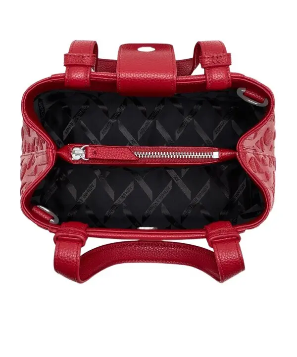 Armani Exchange Tote Shopping Bag With Coated Belts