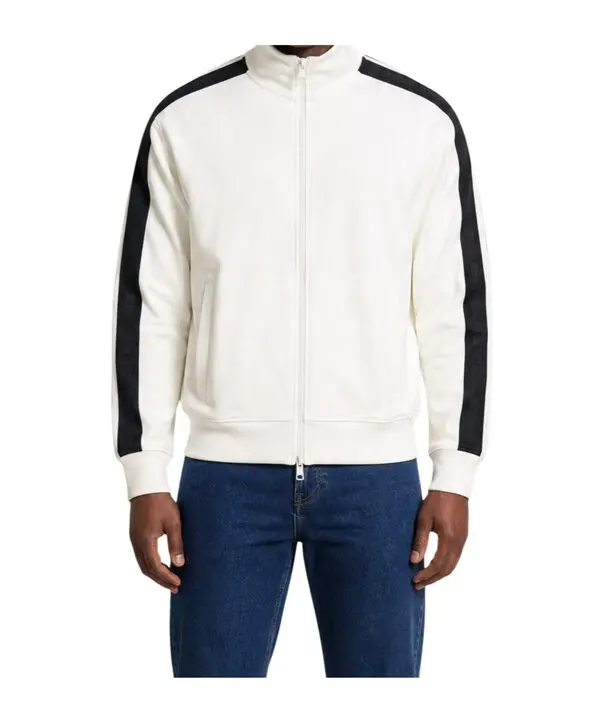 Armani Exchange Stand-up Collar Zip-up Sweatshirt