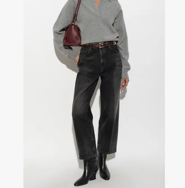 HAIKURE Belt Loop Jeans