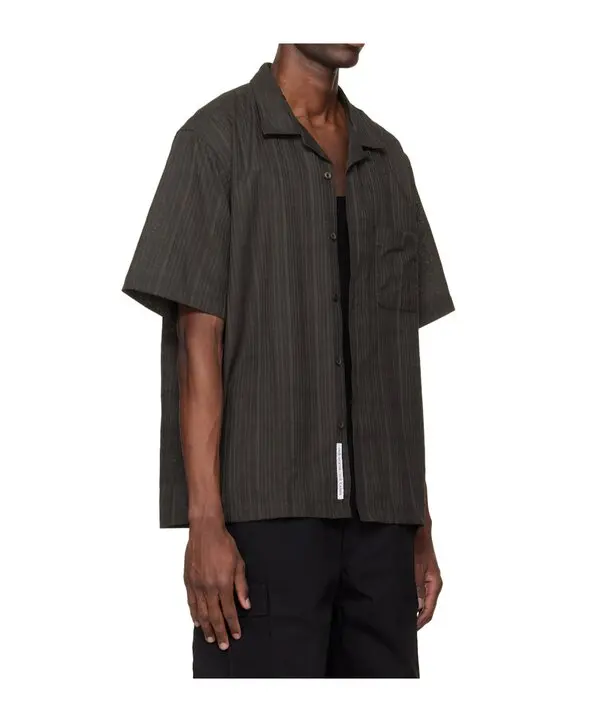 Nanamica Open Collar Panama Short-sleeve Shirt
