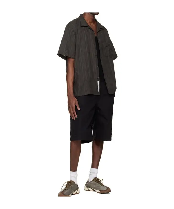 Nanamica Open Collar Panama Short-sleeve Shirt