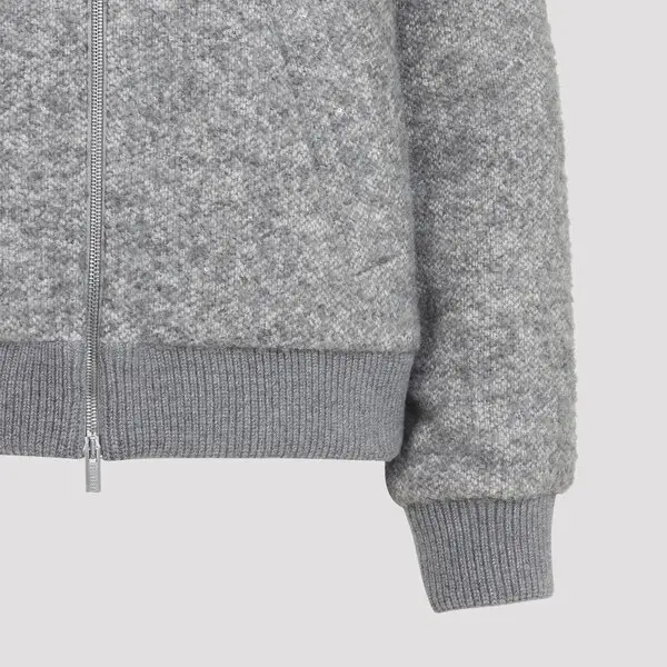 Peserico Sequined Zip Jacket - Gray