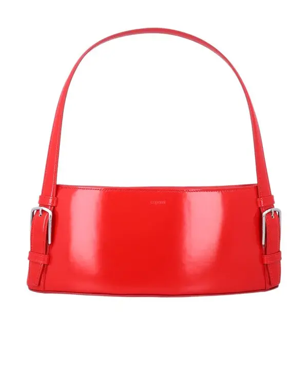 Coperni Ergonomic Buckle Shoulder Bag - Red