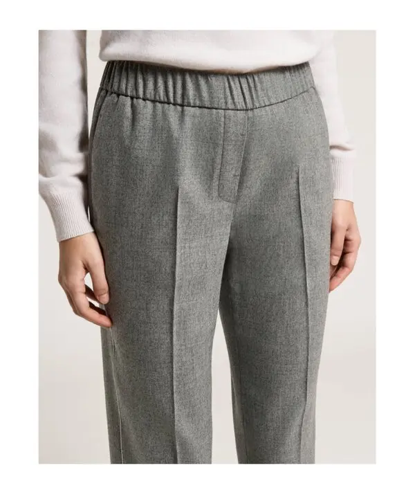 Peserico Wool And Cashmere Trousers