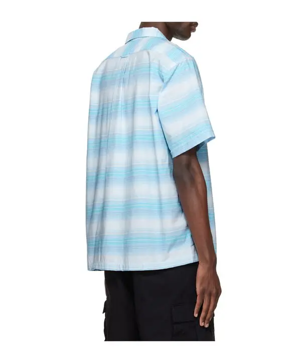 Nanamica Open Collar Pique Short-sleeve Shirt