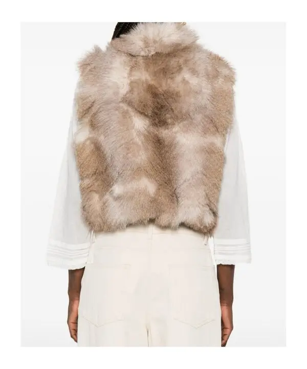 FORTE_FORTE Faux-fur Gilet