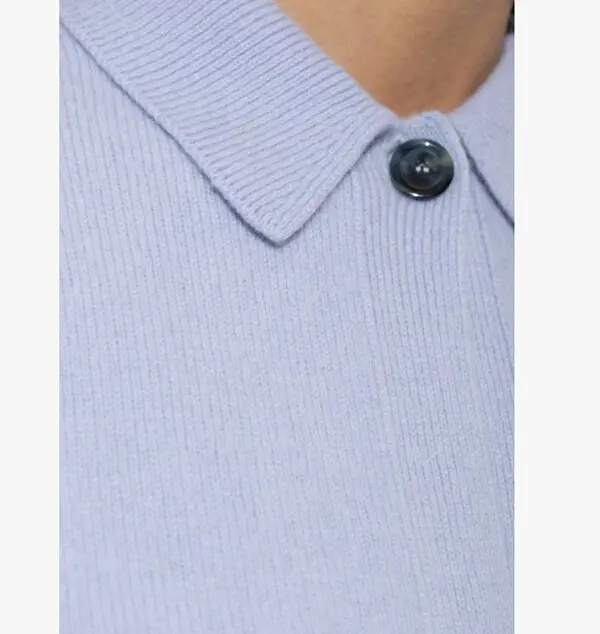 HAIKURE Collared Long-sleeved Knit Sweater