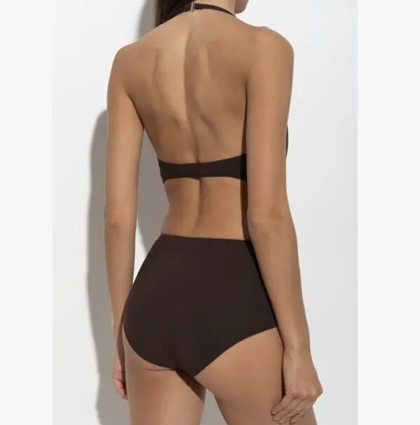 Alaïa Halter Neck One-piece Swimsuit