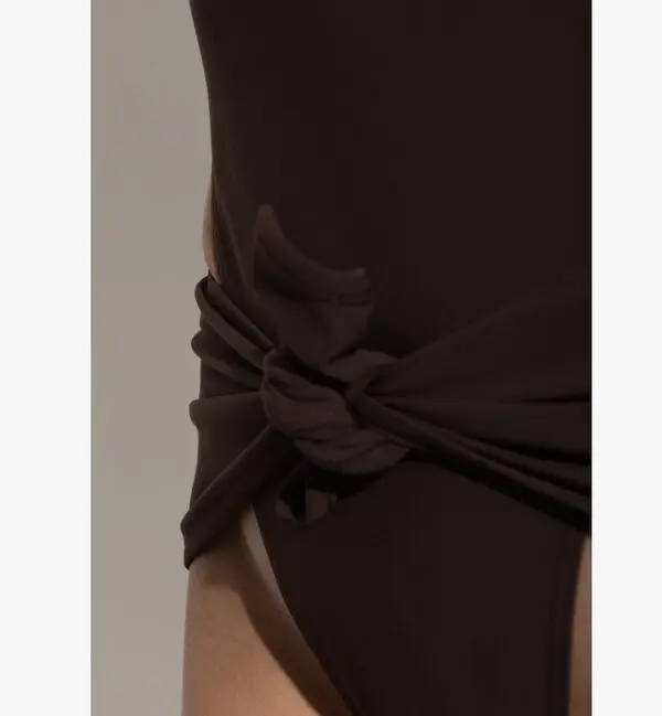 Alaïa Halter Neck One-piece Swimsuit