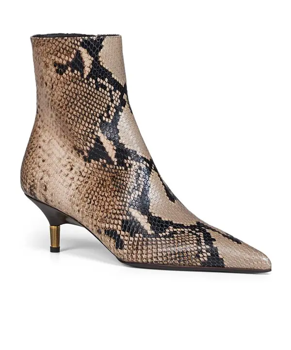 Khaite Pointed-toe Ankle Boots