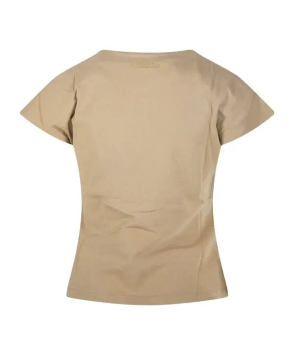 Isabel Marant Étoile Cotton-jersey Draped T-shirt - Beige
