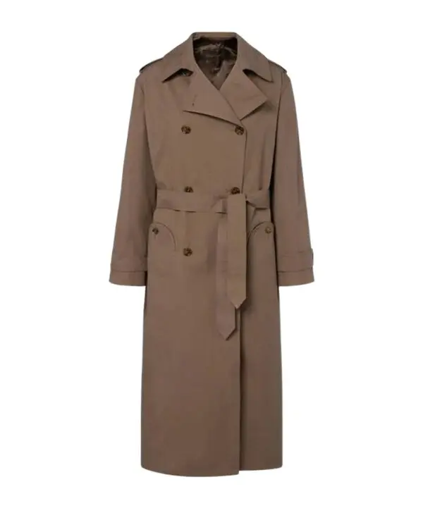 BLAZÉ MILANO Double-breasted Belted Trench Coat