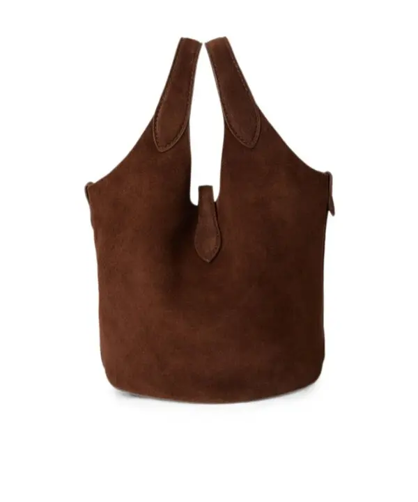 Polo Ralph Lauren Calf Suede Tote Bag