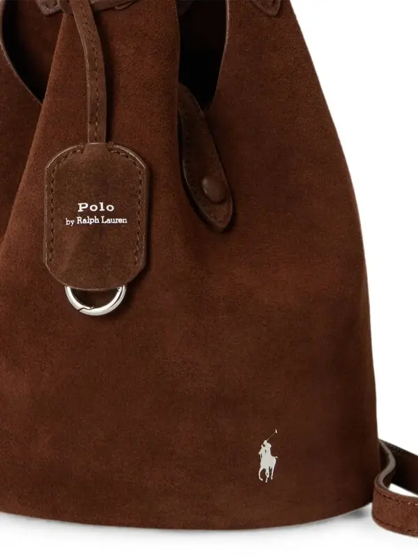 Polo Ralph Lauren Calf Suede Tote Bag
