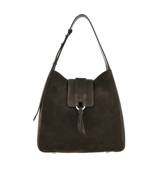 Hogan Trend Hobo Bag - Brown